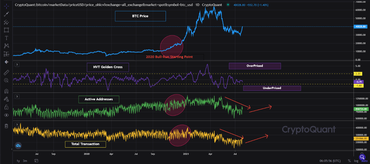 If it is new Bull-Run cycle, It should be confirmed that network power ...