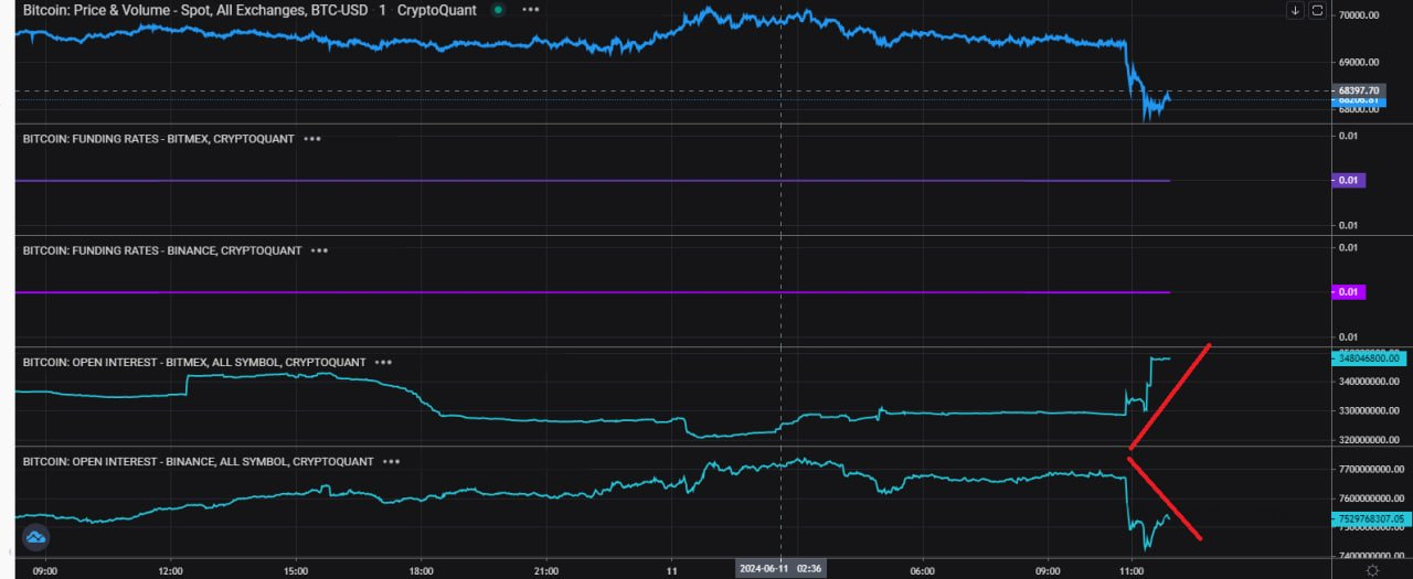 Bitmex and Binance Decoupling | CryptoQuant