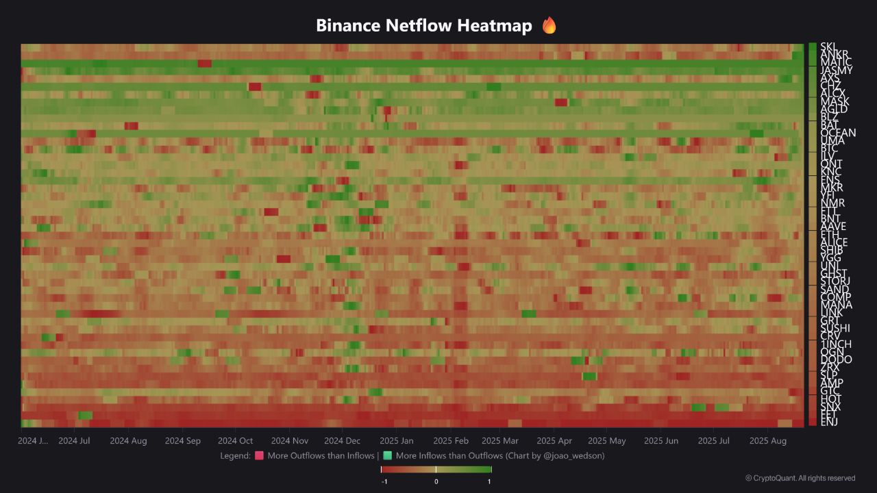 Binance Netflow Heatmap Reveals Investor Confidence and Hidden ...