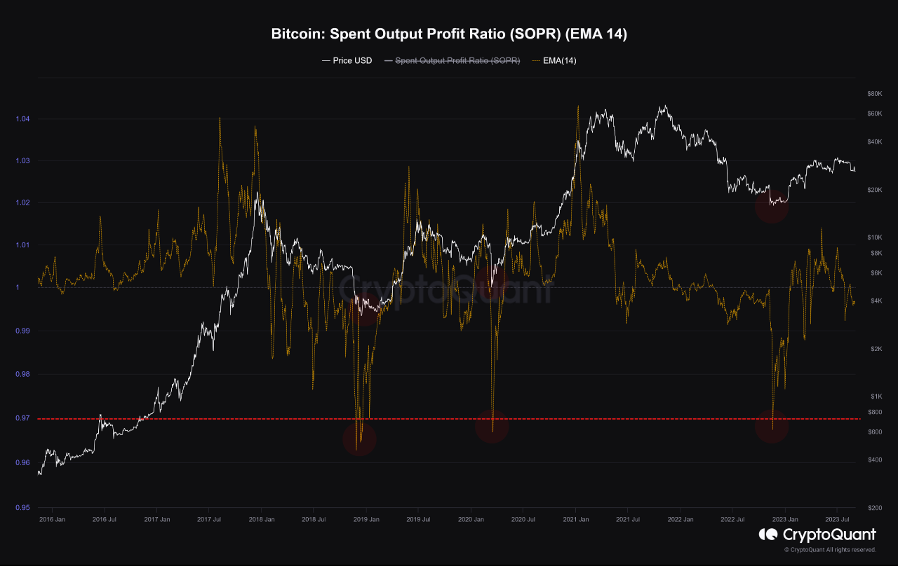 Bitcoin Market Bottom Analysis: Insights from SOPR Metrics | CryptoQuant