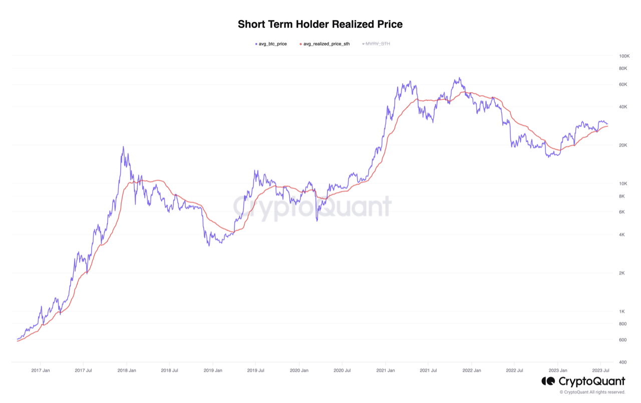 Analyzing the Short-Term Holders Realized Price (STH RP): A Critical Insight into Bitcoin's Marke...