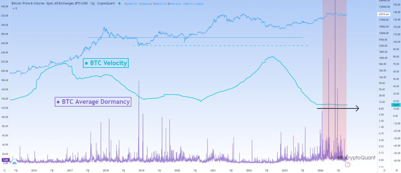 Bitcoin Flow by Velocity: Ongoing HODL Tendency | CryptoQuant