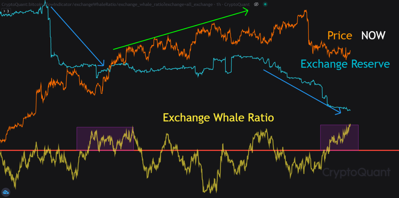 The whale ratio can be tricked again this time around. | CryptoQuant