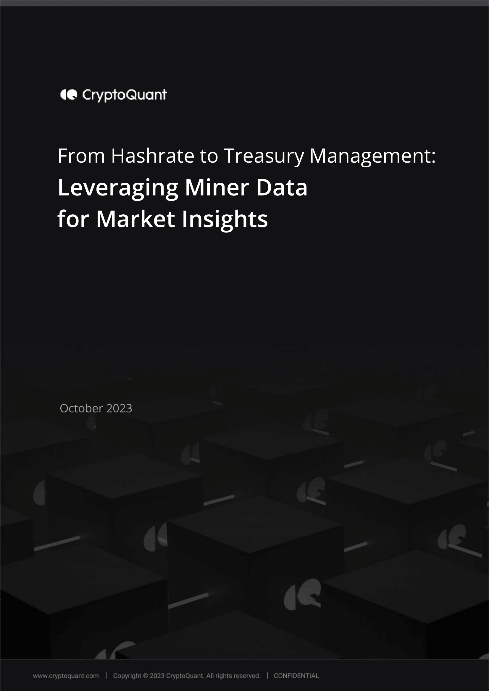 Research & Reporting | CryptoQuant